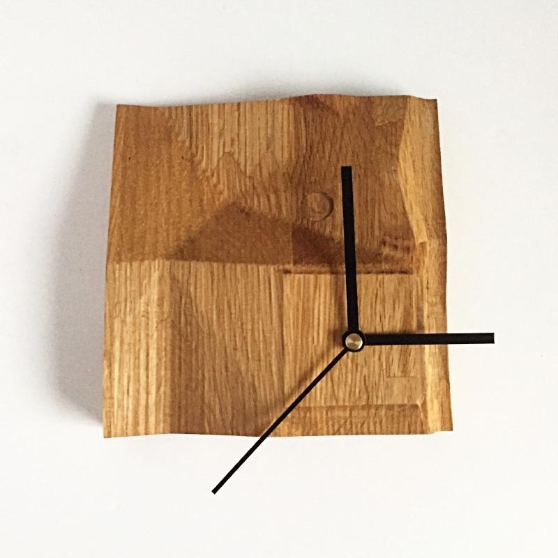 Butcher Block Clock by Such + Such – Fifth Floor Gallery